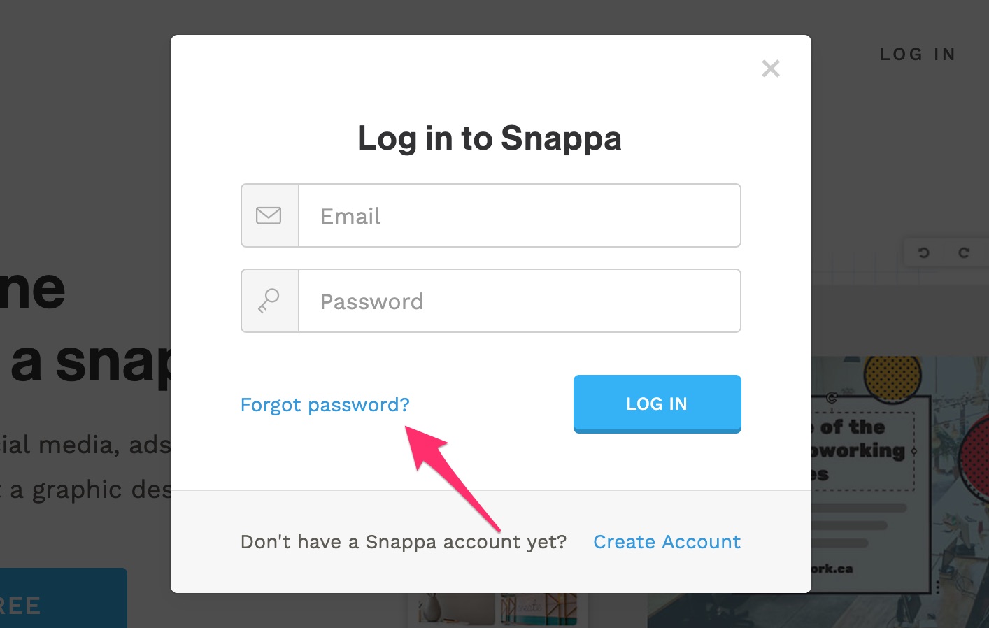 How Do I Reset My Password Snappa Knowledge Base