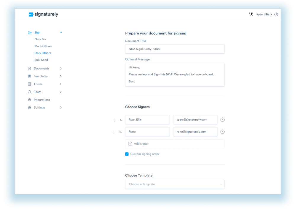 How To Share A Document With A Viewer Signaturely Help Center