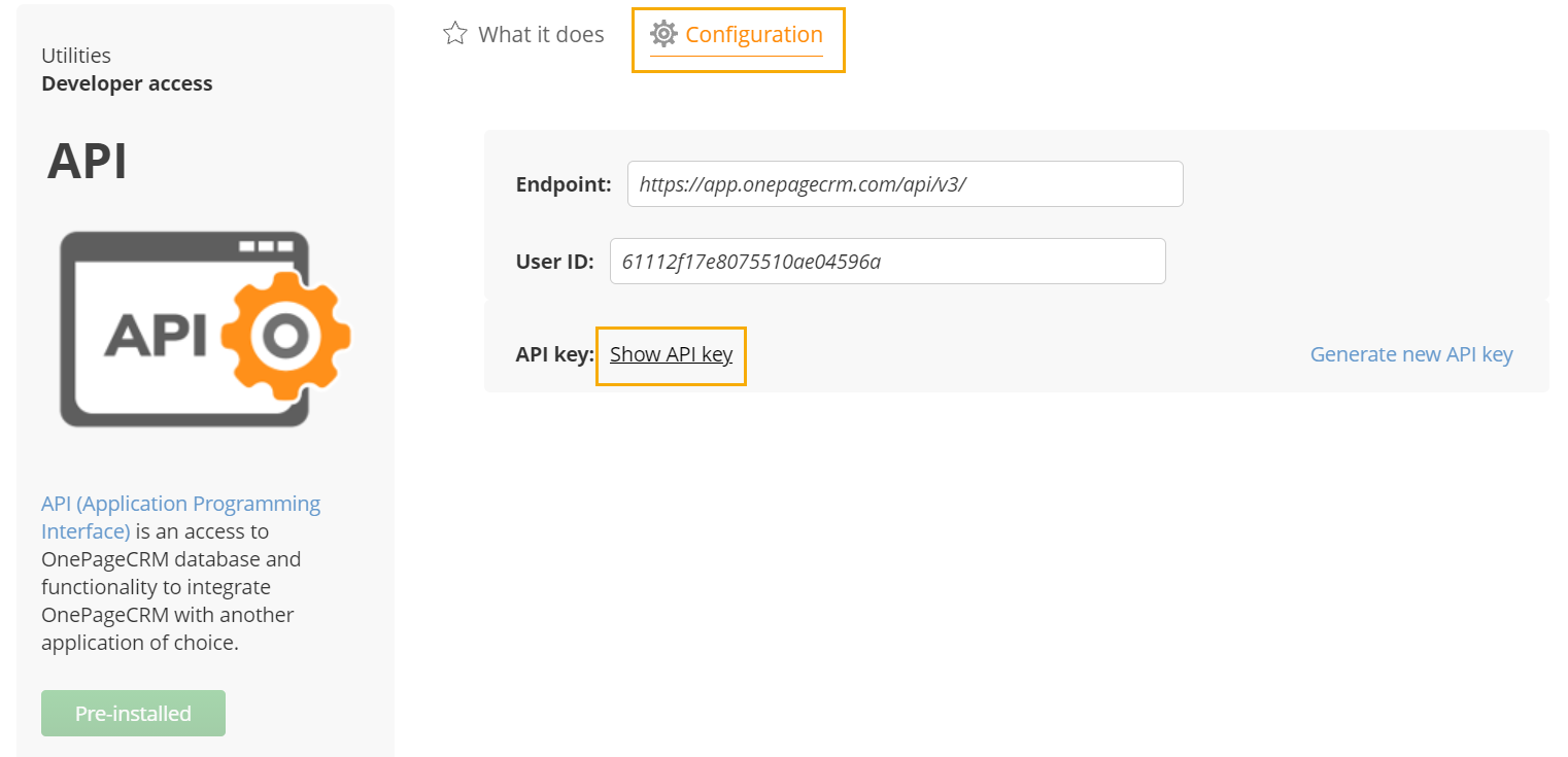 API users - How to update your login method - OnePageCRM Help Center