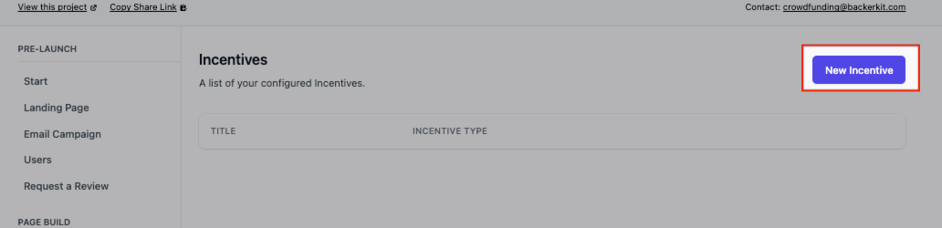 How to use BackerKit Incentives - BackerKit Help