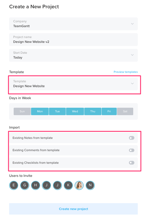 How do I delete unwanted comments from my project? - Getting Started with TeamGantt