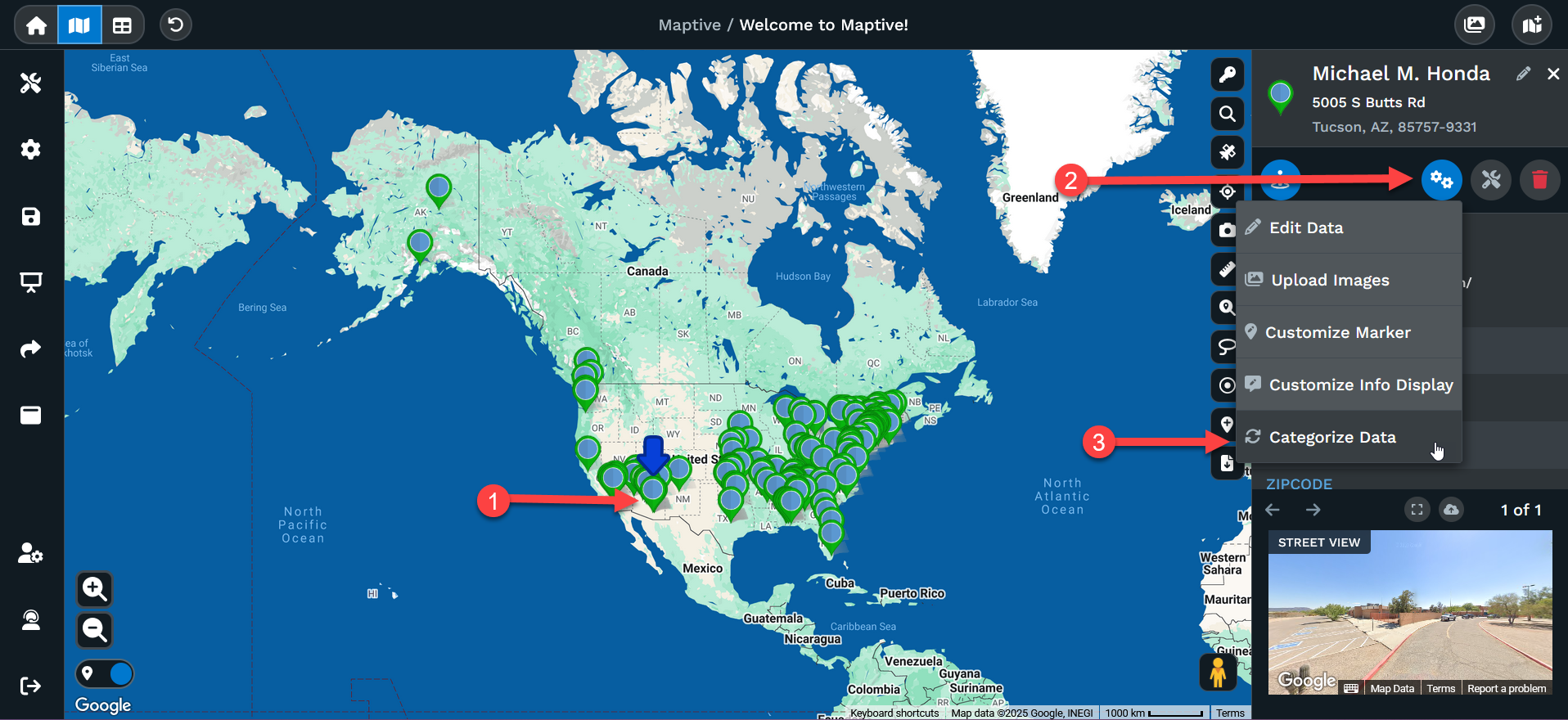 Categorize Data (Match up your data) - Maptive Answer Center