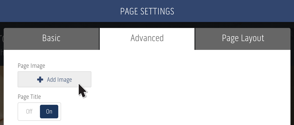 How to add a Page Image - eCatholic Help Center
