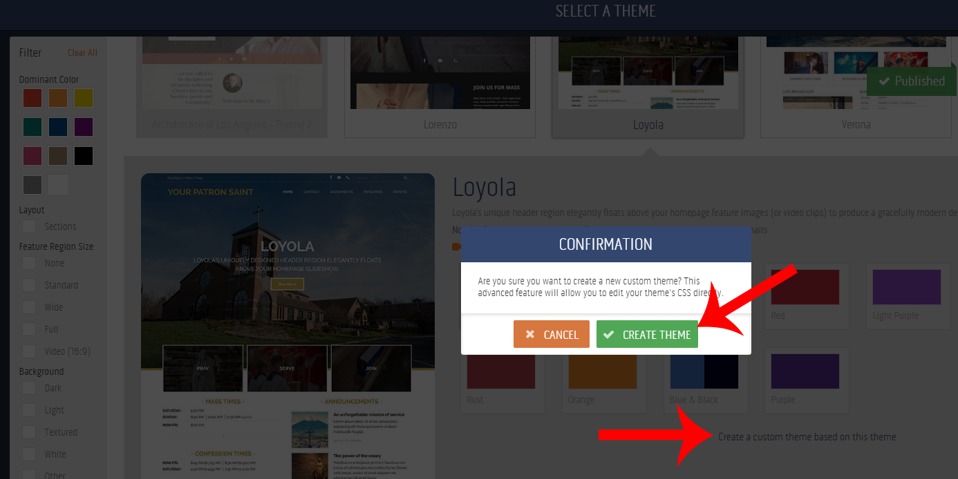 How to access your site's CSS - eCatholic Help Center