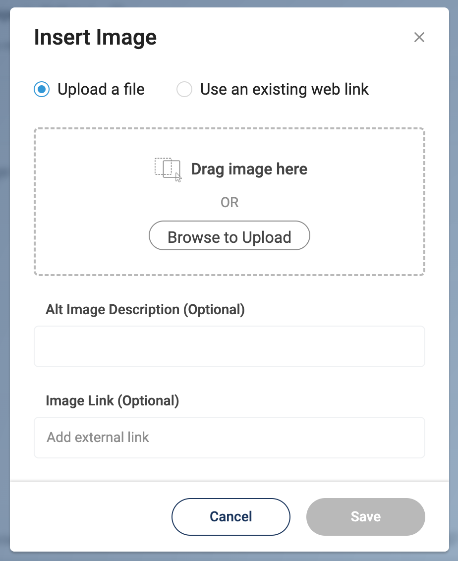 How to add an image to a message - eCatholic Help Center