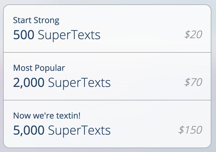 What Is SuperTexting and how much does it cost? - Flocknote Help
