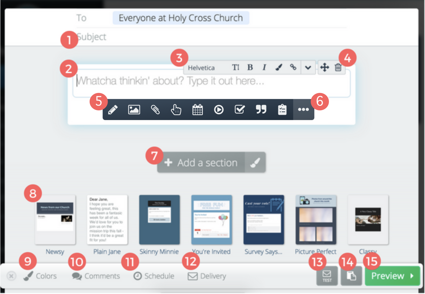 How do I use the email note composer? - Flocknote Help