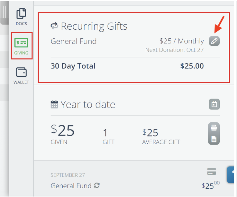 Member Resource: How do I give (and set up recurring donations) to my ...