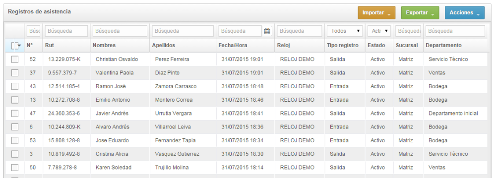 Gestión de registros - Soporte en Línea - Base de Conocimientos