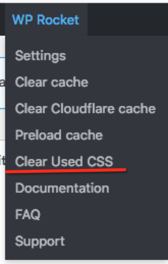 Remove Unused CSS - WP Rocket Knowledge Base