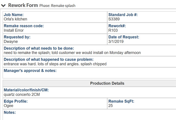 Manage Re-Works & Track Errors - Moraware Systemize Knowledge Base