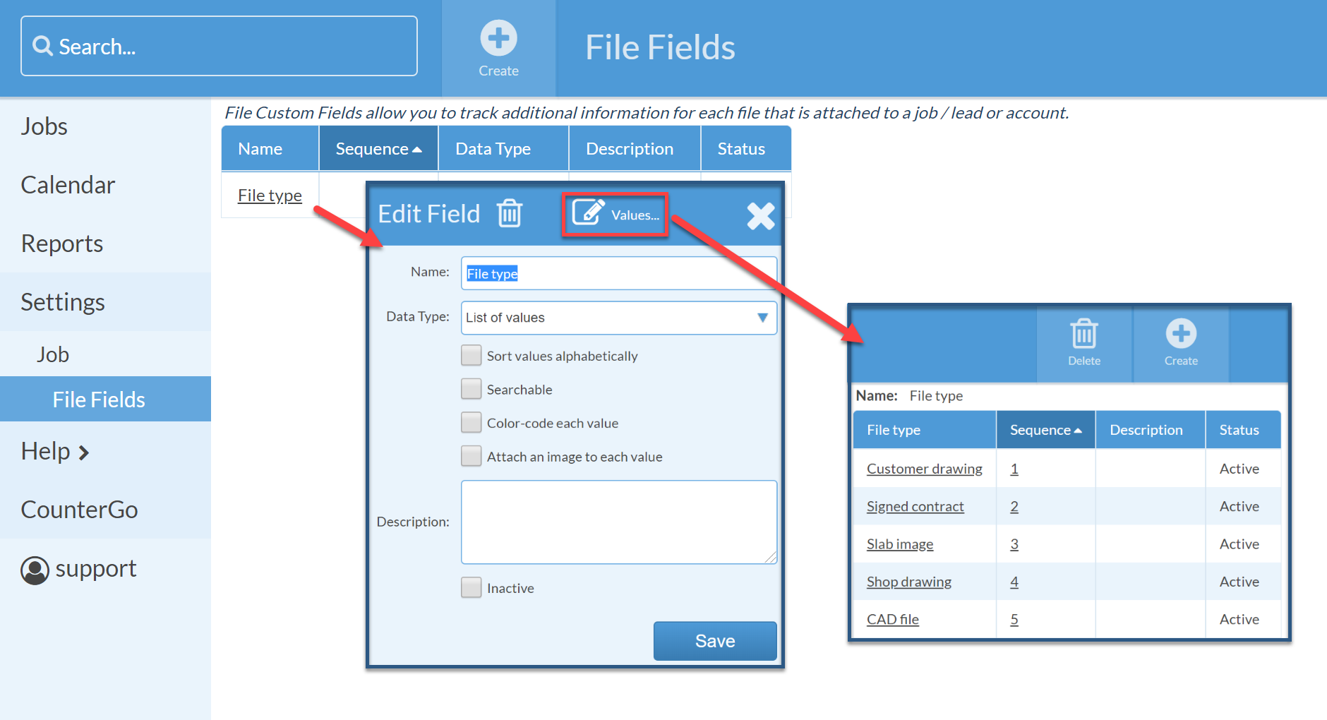 Create File Types - Moraware Systemize Knowledge Base