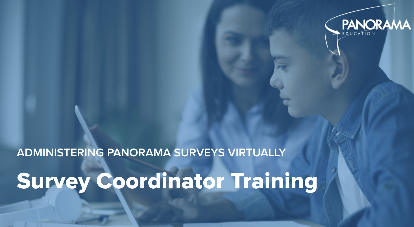 Survey Coordinator Toolkit – Panorama Education