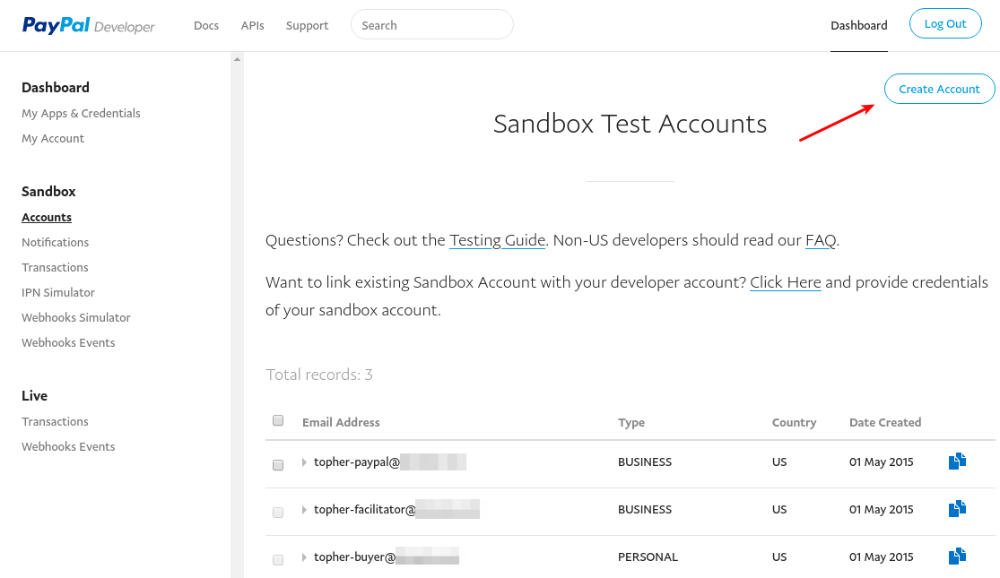How Do I Create A PayPal Sandbox Account Easy Digital Downloads