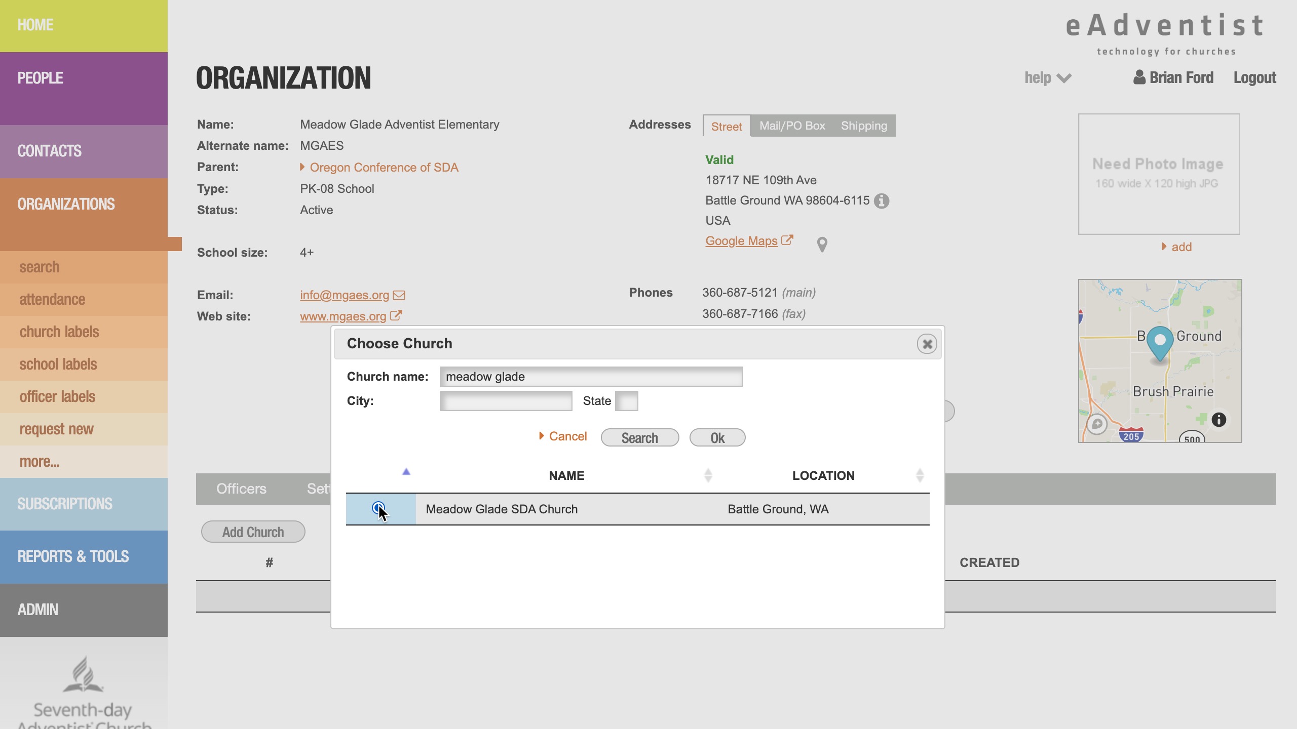 Constituent Schools & Churches - eAdventist
