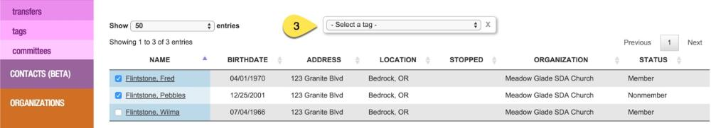 Etiquetando personas - eAdventist