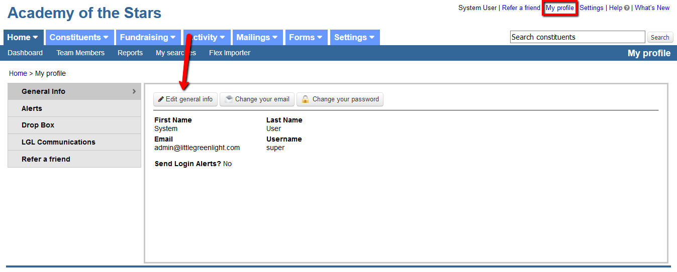 Enable alerts for logins to your LGL account from new geographical ...