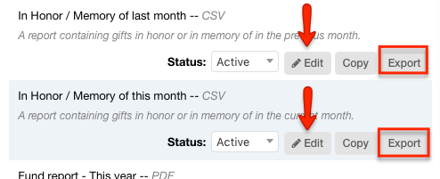 Common reports and how to create them - Little Green Light Knowledge Base