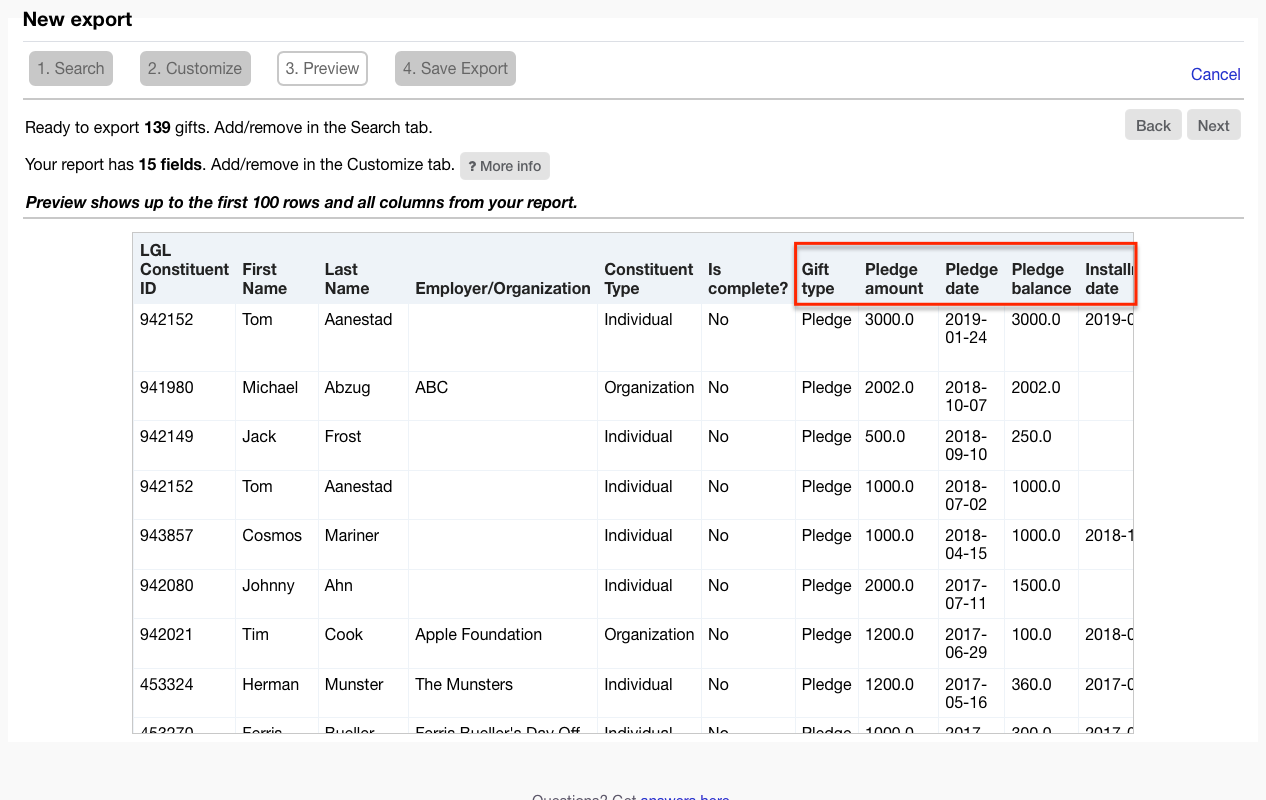 Common reports and how to create them - Little Green Light Knowledge Base
