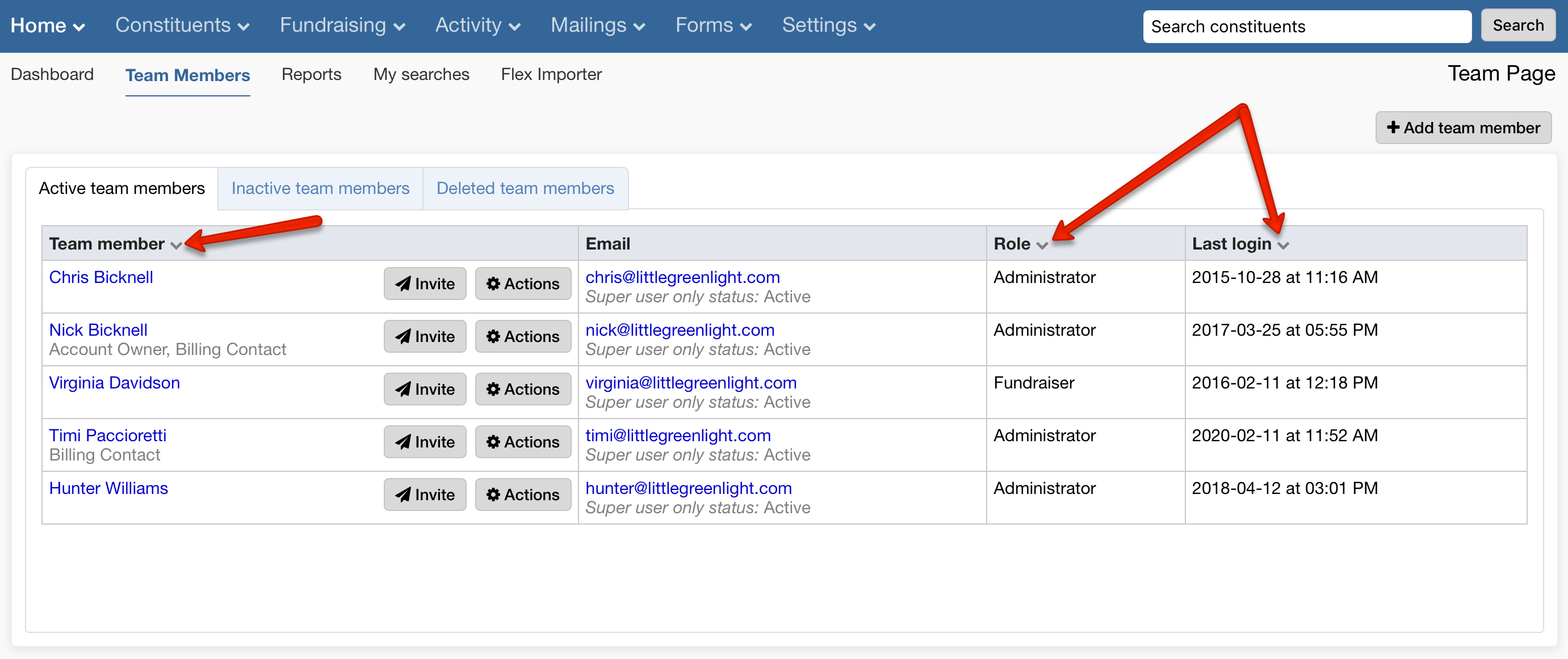Best practices: Managing your team member profiles - Little Green Light ...