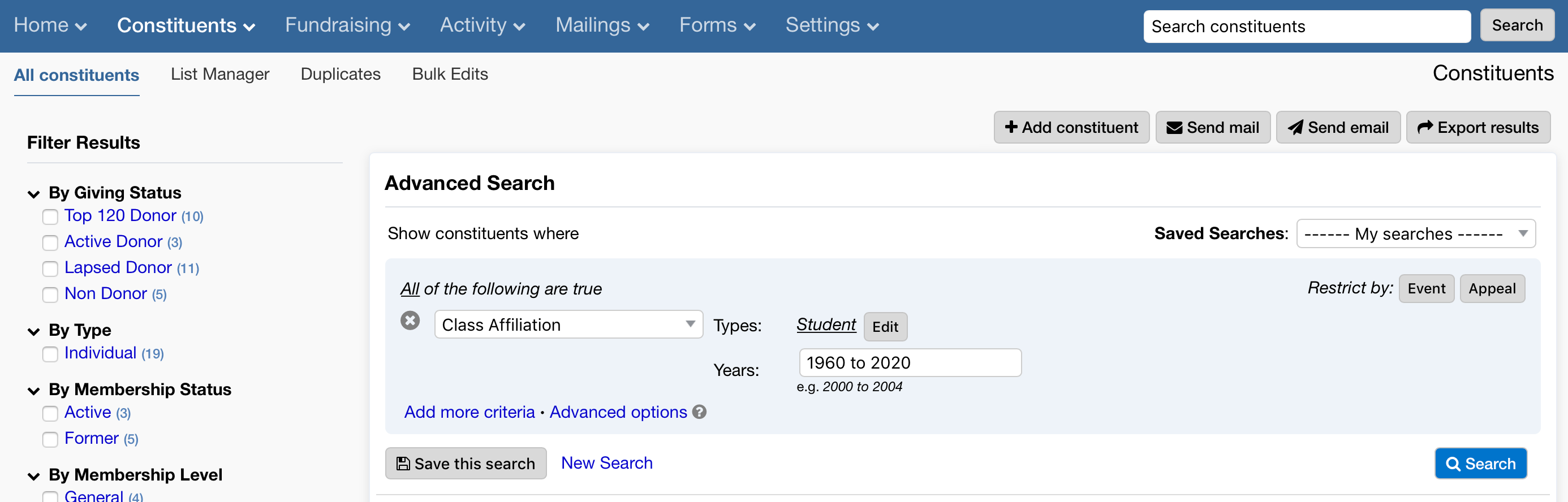 Best Practices: Using Groups in conjunction with class-year affiliation ...