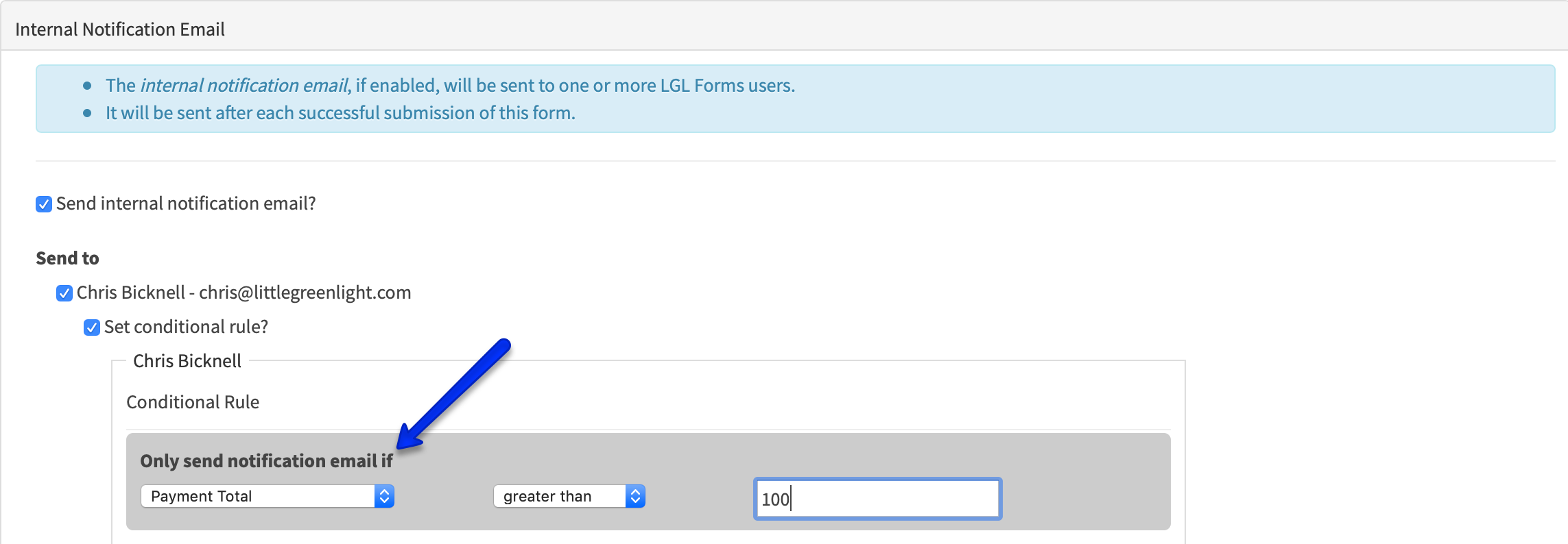 Define your form’s confirmation options - Little Green Light Knowledge Base