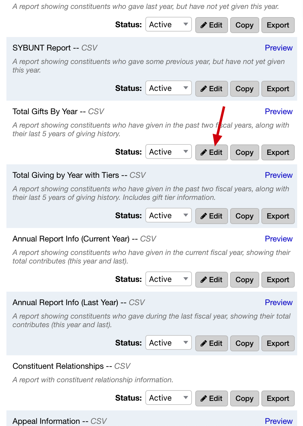 Common reports and how to create them - Little Green Light Knowledge Base