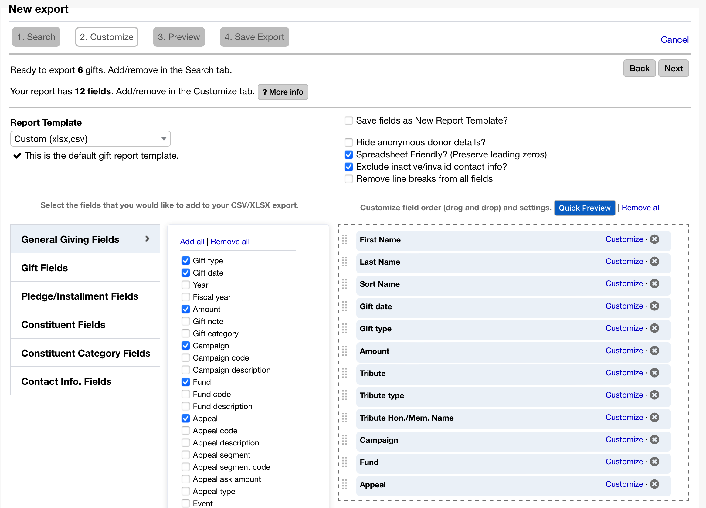 Common reports and how to create them - Little Green Light Knowledge Base