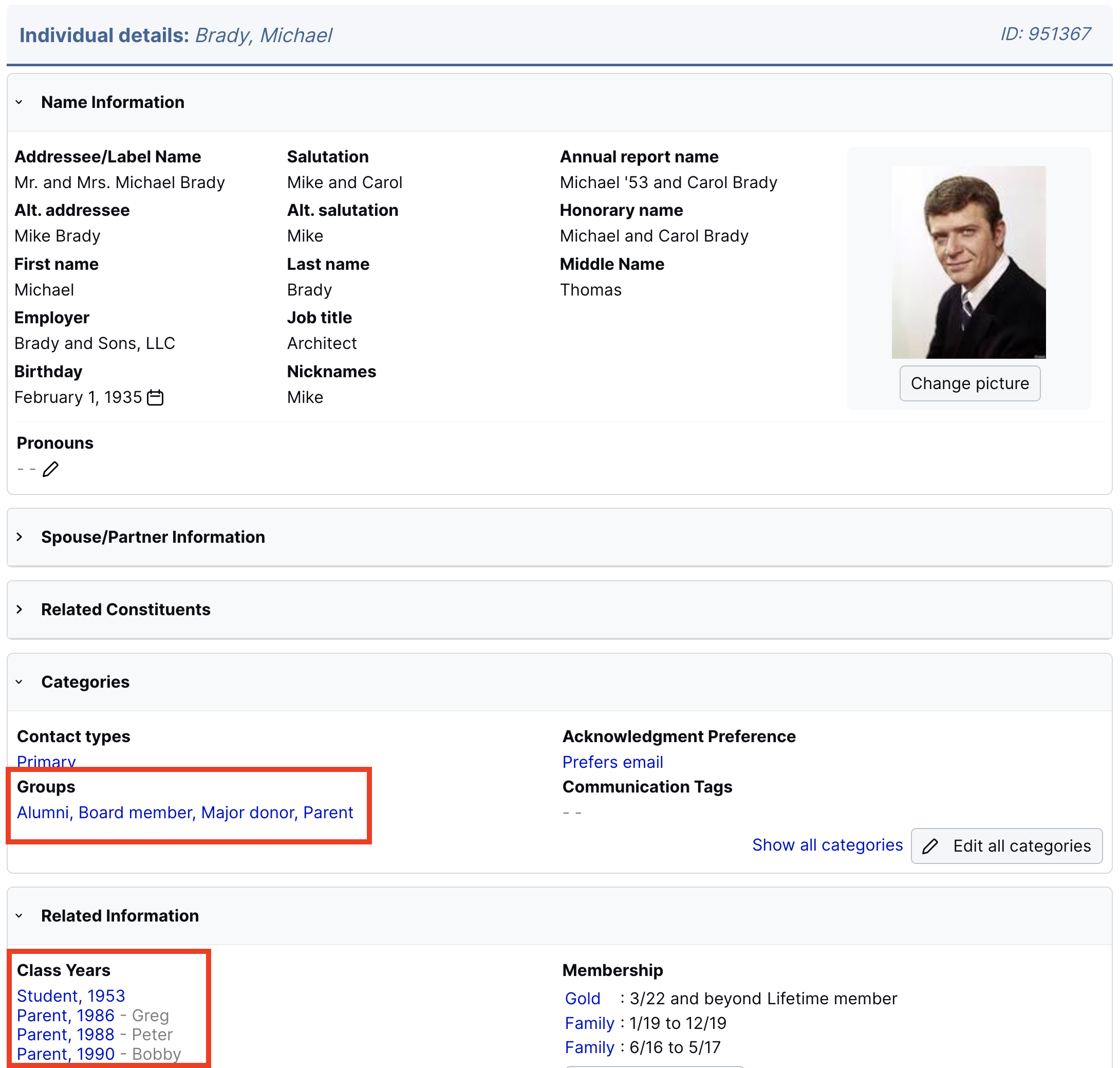 Best Practices: Using Groups in conjunction with class-year affiliation ...