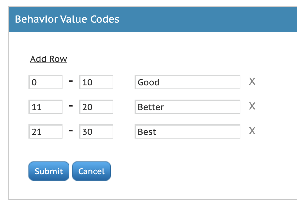 Setting up Behavior Experience - MySchoolWorx