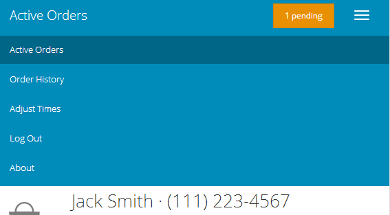 Managing Active Orders - Open Dining Knowledge Base