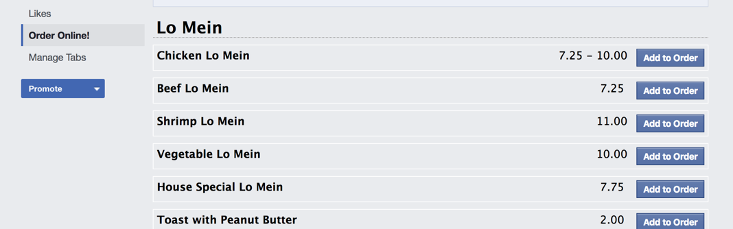 How do I integrate my menu with Facebook? - Paytronix Online Ordering ...