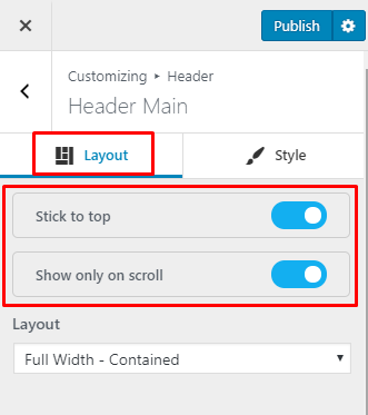 Header Booster Module Documentation - ThemeIsle Docs