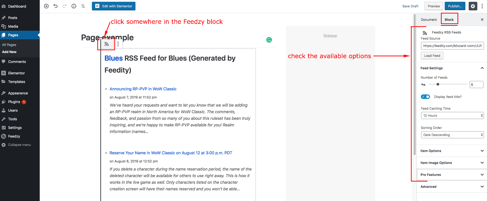 Feedzy RSS Feeds Documentation - ThemeIsle Docs