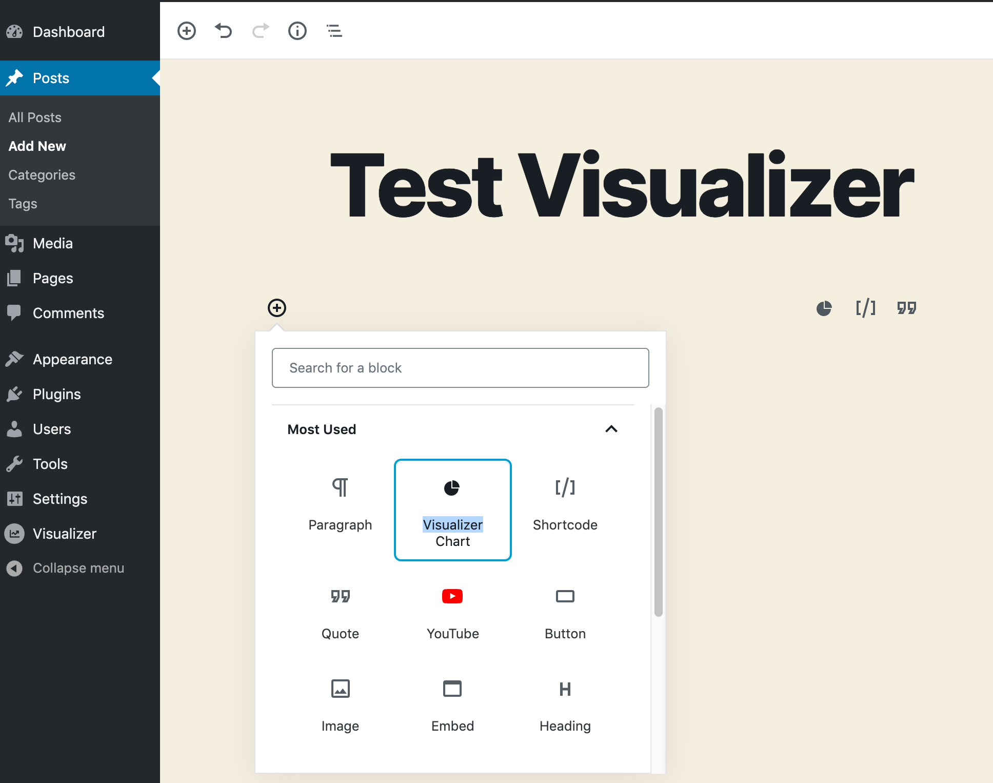 Visualizer: Charts and Graphs Documentation - ThemeIsle Docs