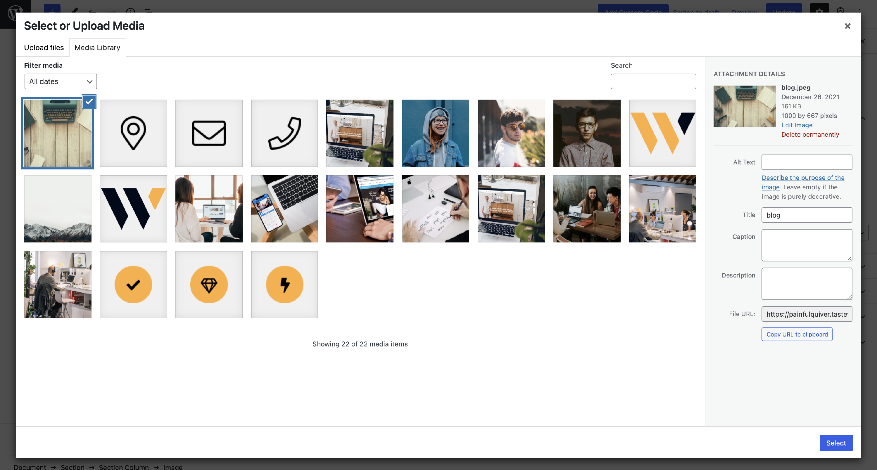 How to create a Page Header for Blog using the Custom Layouts Module - ThemeIsle Docs