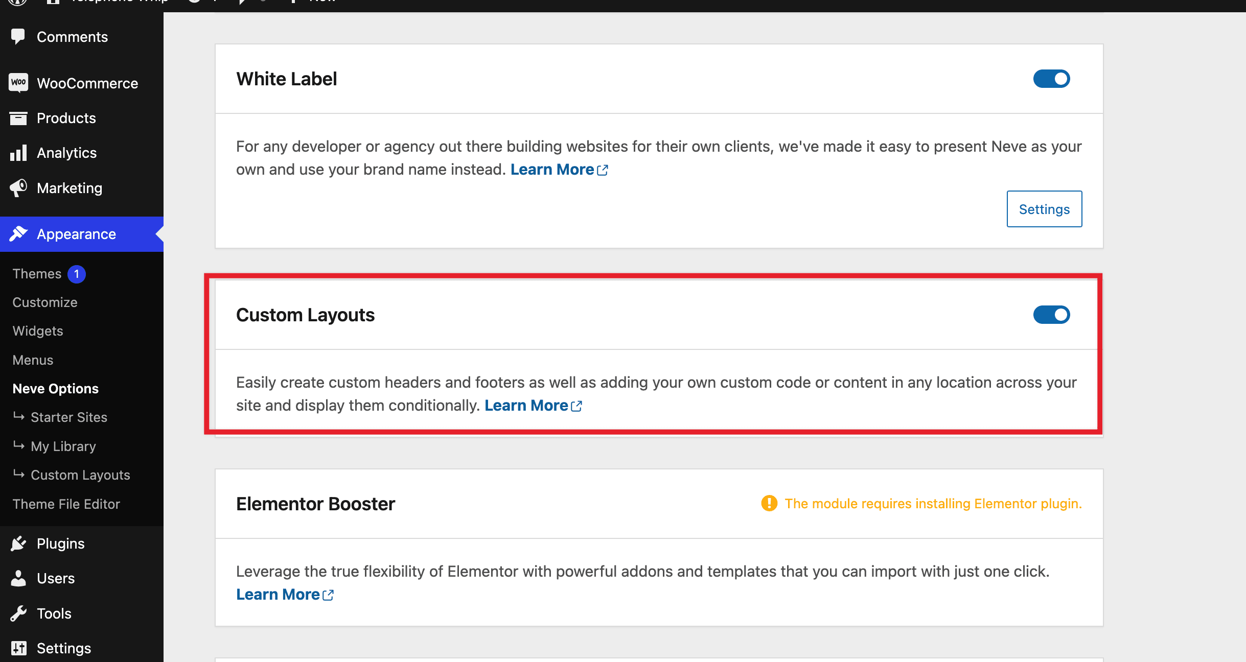 Custom Layouts Module Documentation - ThemeIsle Docs
