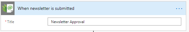 Newsletter approval with Power Automate (Flow) - JungleMail 365 ...