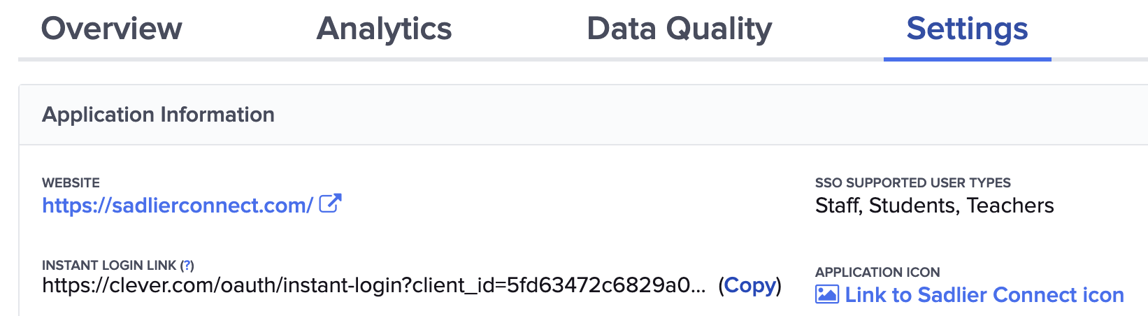 Clever Integration Setup Guide - Sadlier Integration Support