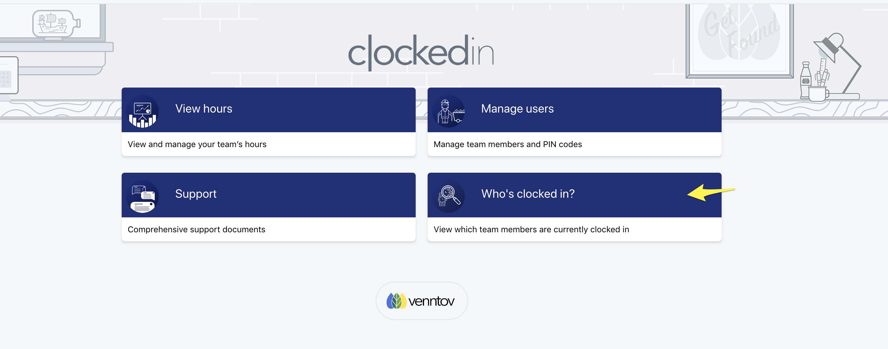 How to view who's currently clocked in - Clocked In