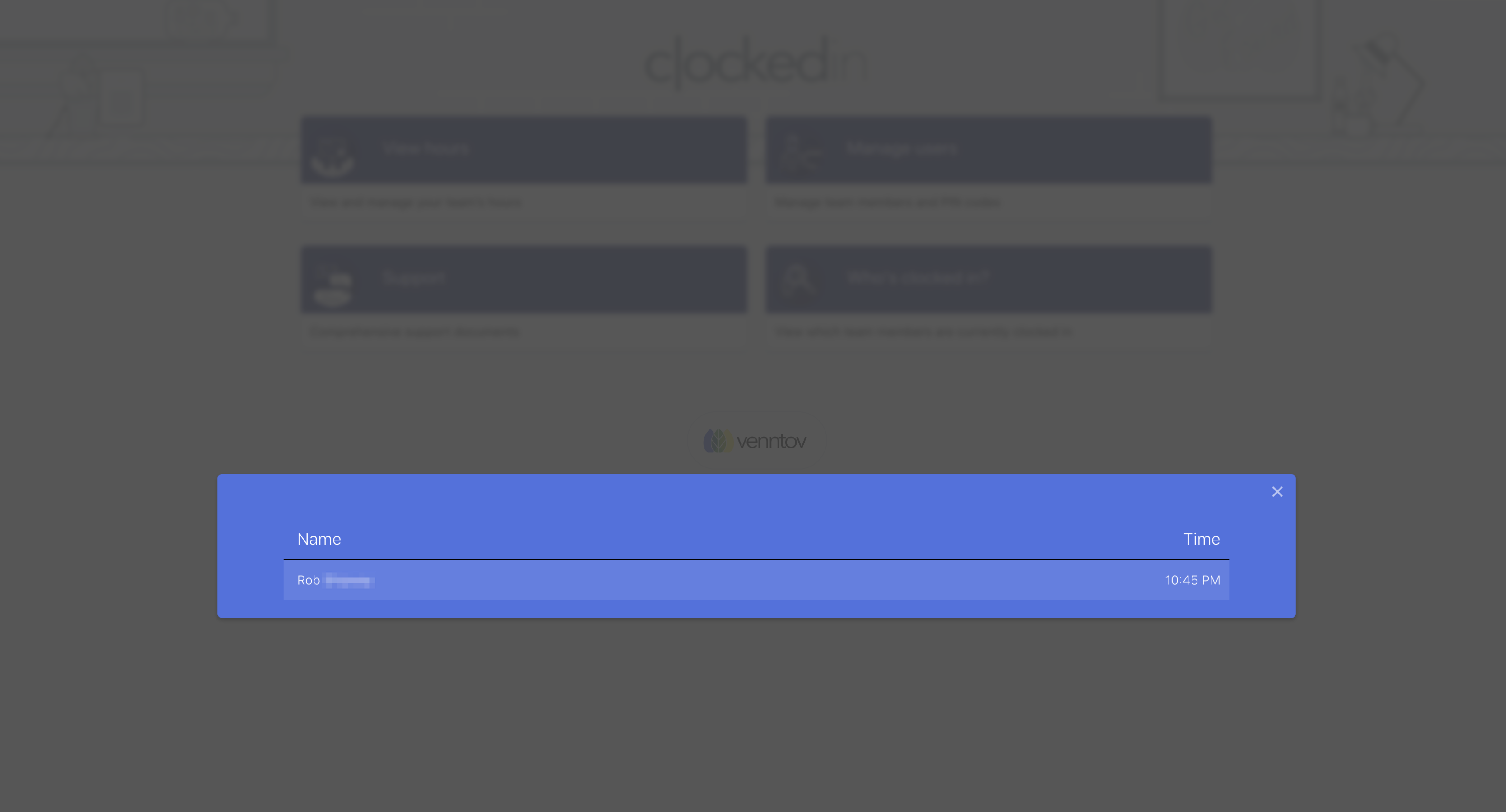 How to view who's currently clocked in - Clocked In