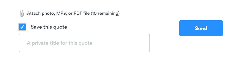 How to send a quote - GigSalad Help Center