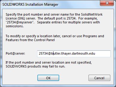 SolidWorks - Thayer Computing Knowledge Base
