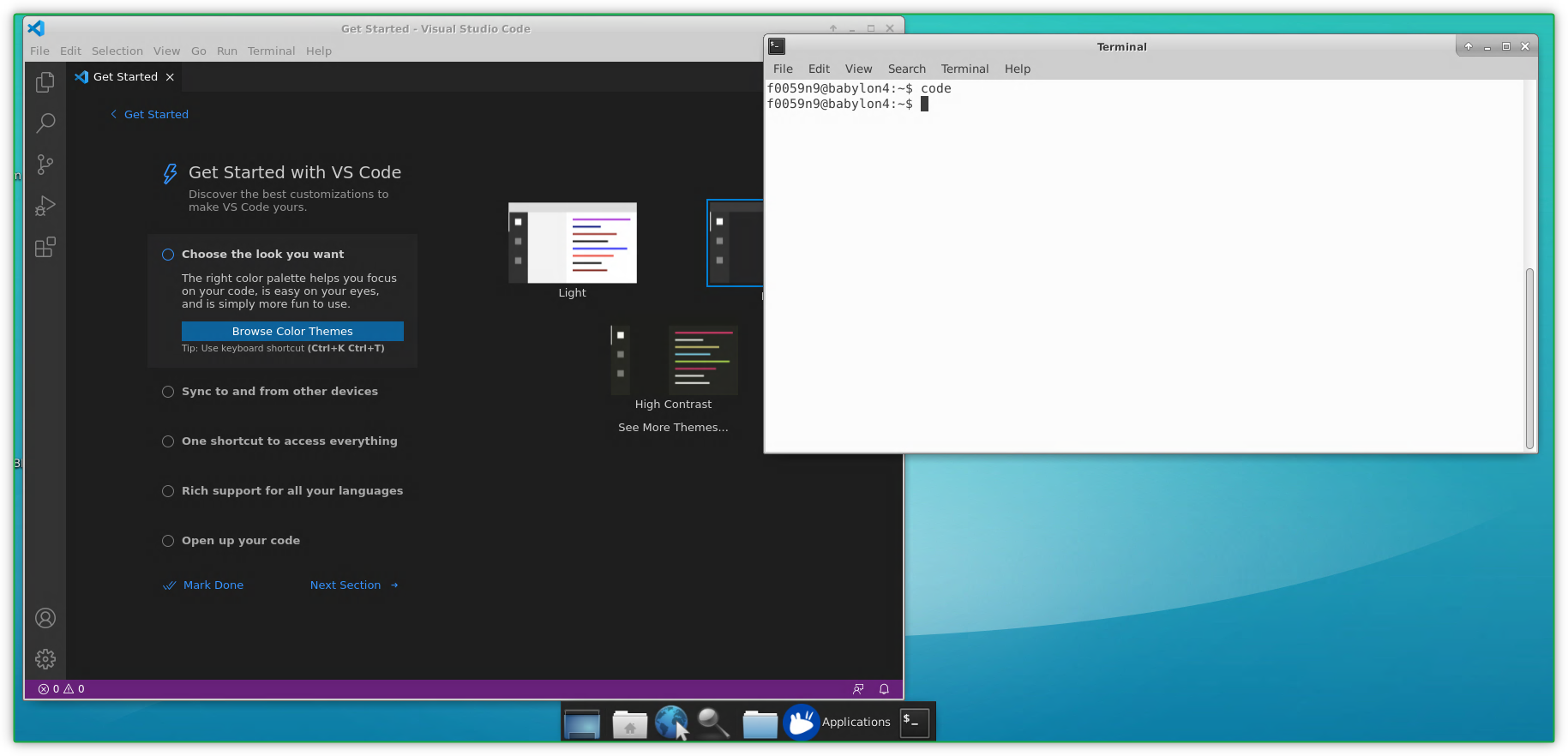 VScode on Linux - Thayer Computing Knowledge Base