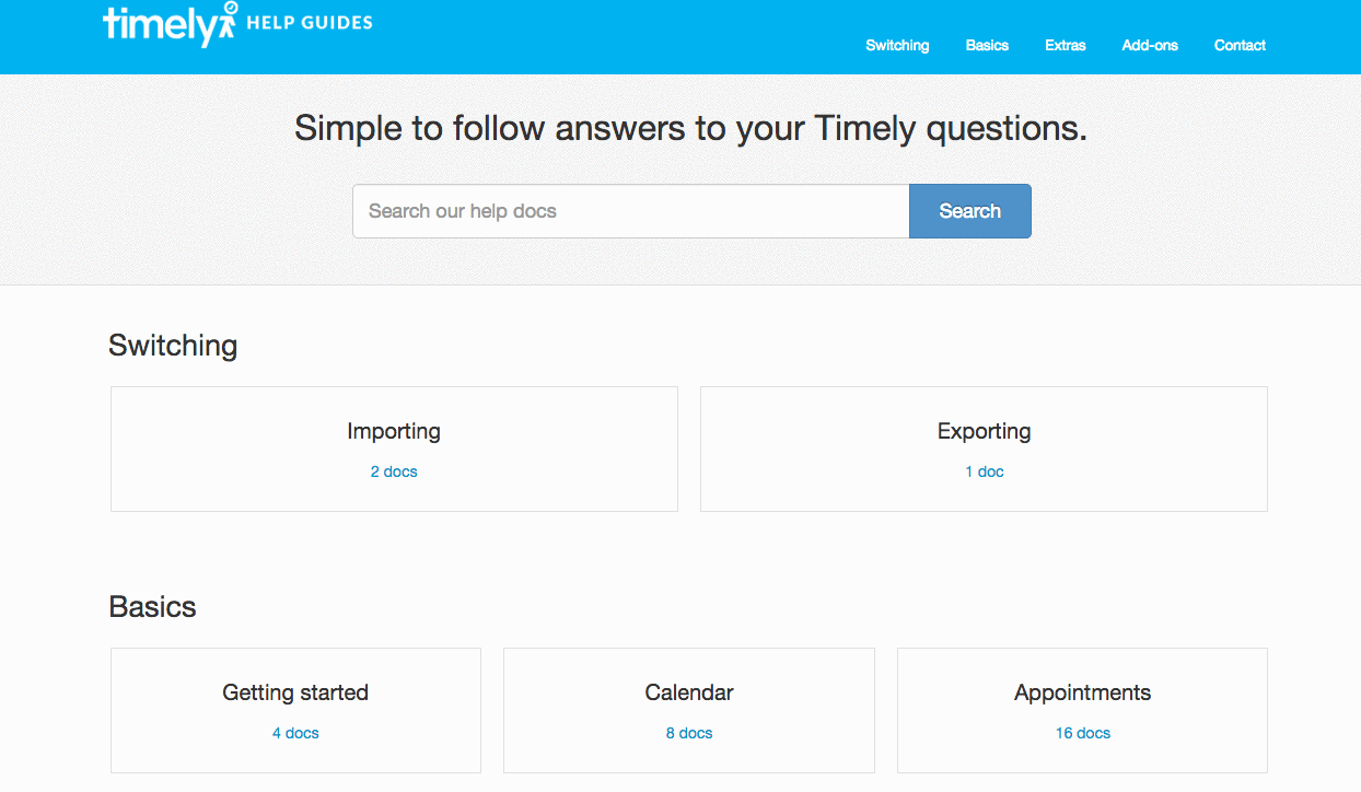 Getting help with your Timely account – Timely