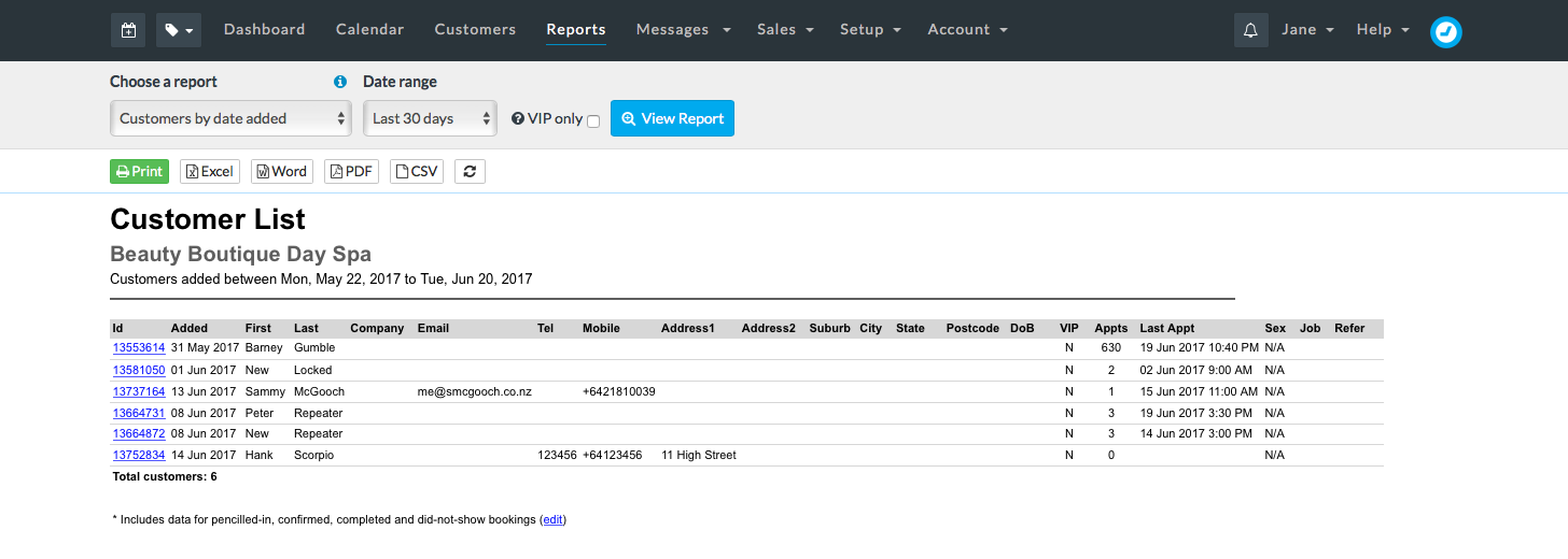How to use the Client reports – Timely
