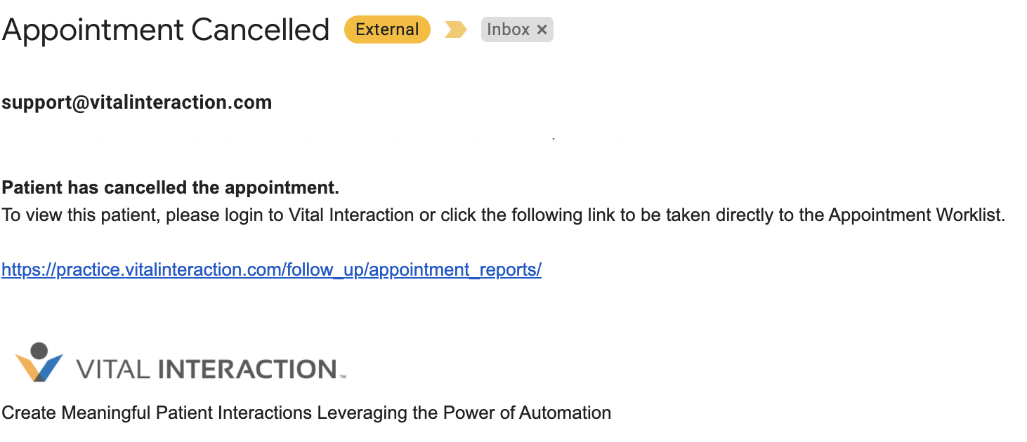 Email Notifications - examples