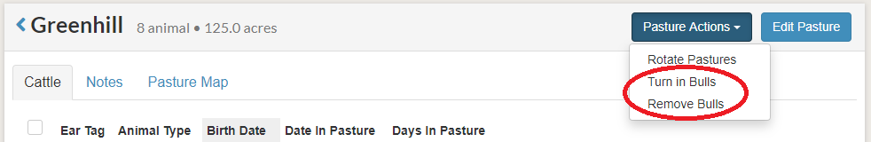 Breeding cows - CattleMax Help