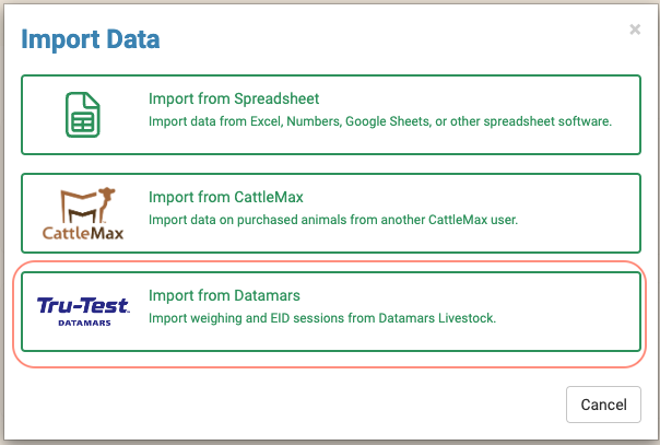Partner Integration with Datamars - CattleMax Help