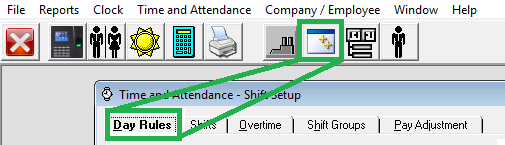 Creating and Configuring Day Rules - ClockRite Support